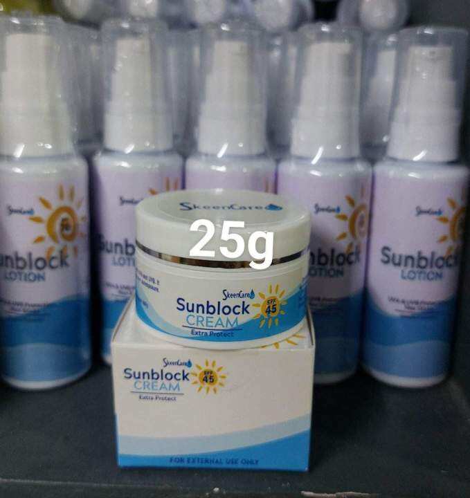 Sunblock Cream 25g SPF45 Extra Protect Authentic New Look | Lazada PH