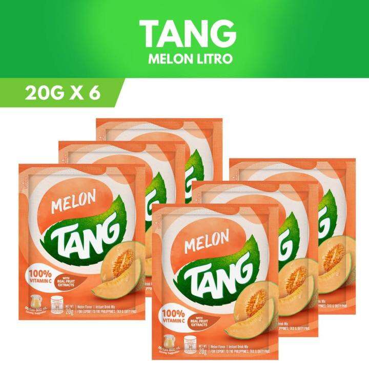 Tang Powdered Juice Melon Litro 20g Pack of 6 | Lazada PH