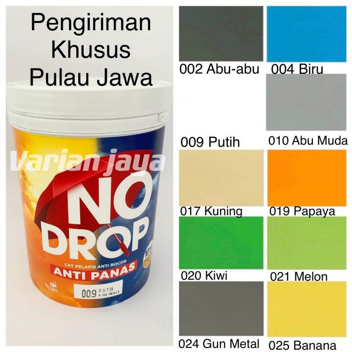No Drop Cat Tembok Anti Panas Nodrop Waterproofing Anti Bocor | Lazada Indonesia
