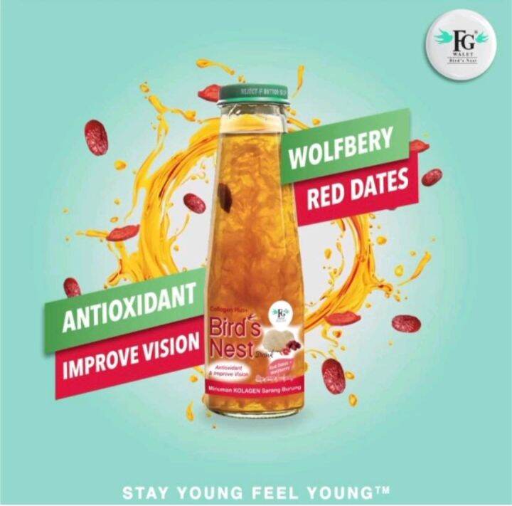 READY STOCKS FG WALET BIRDS NEST WITH COLLEGEN RED DATES + WOLF BERRY ...