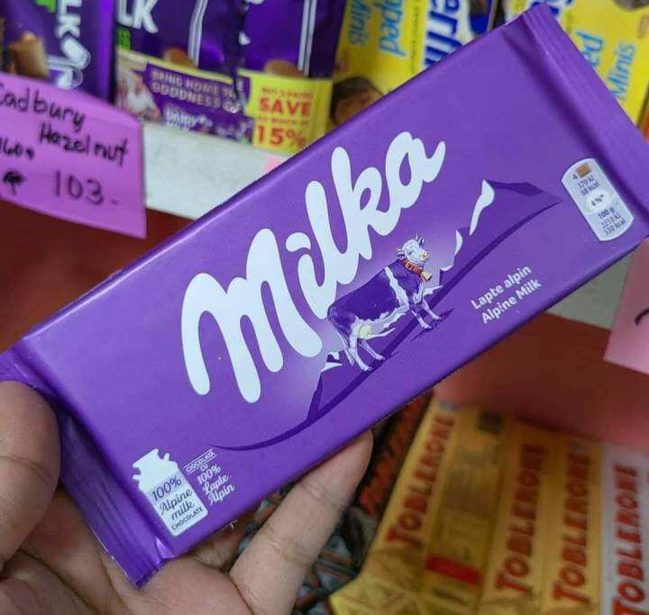 Milka 100g -130 pesos each only | Lazada PH