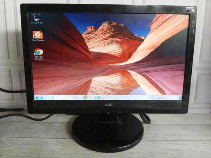 Monitor LCD untuk PC / komputer 16 inch wide second mulus | Lazada ...
