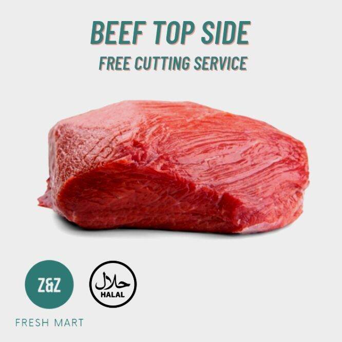 Beef Topside / Frozen Topside / Daging Topside - HALAL 1kg + - | Lazada
