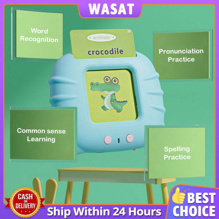 New English Kids Flash Cards Reader Card Reader Leaning Machine ...