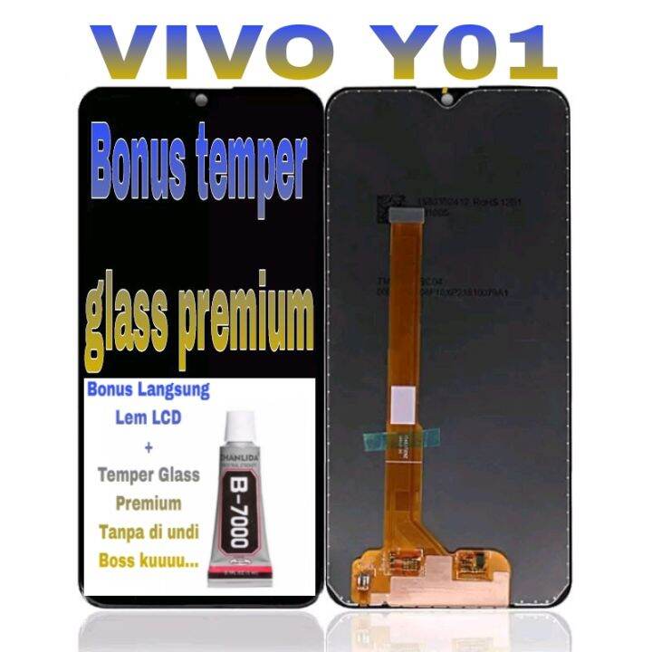 LCD VIVO Y01 ORIGINAL ⭐⭐⭐⭐⭐ + Touchscreen Fullset | Lazada Indonesia
