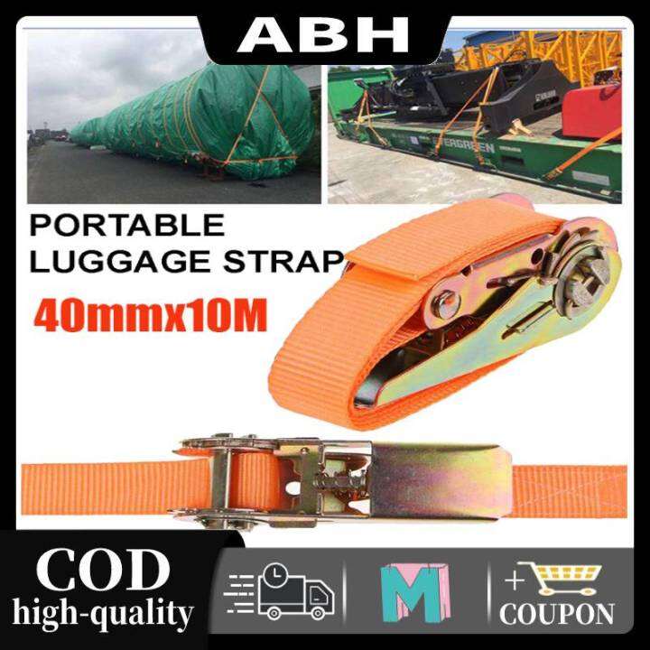 Original 【24 hours delivery】10M Cargo Strap 4cm 5T Heavy Duty ...