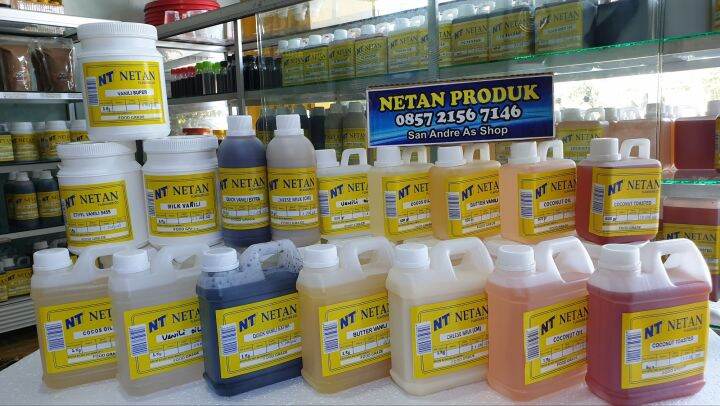 NETAN VANILI ORIGINAL 100 GRAM LIQUID & POWDER ( VANILI / AROMA) | Lazada Indonesia