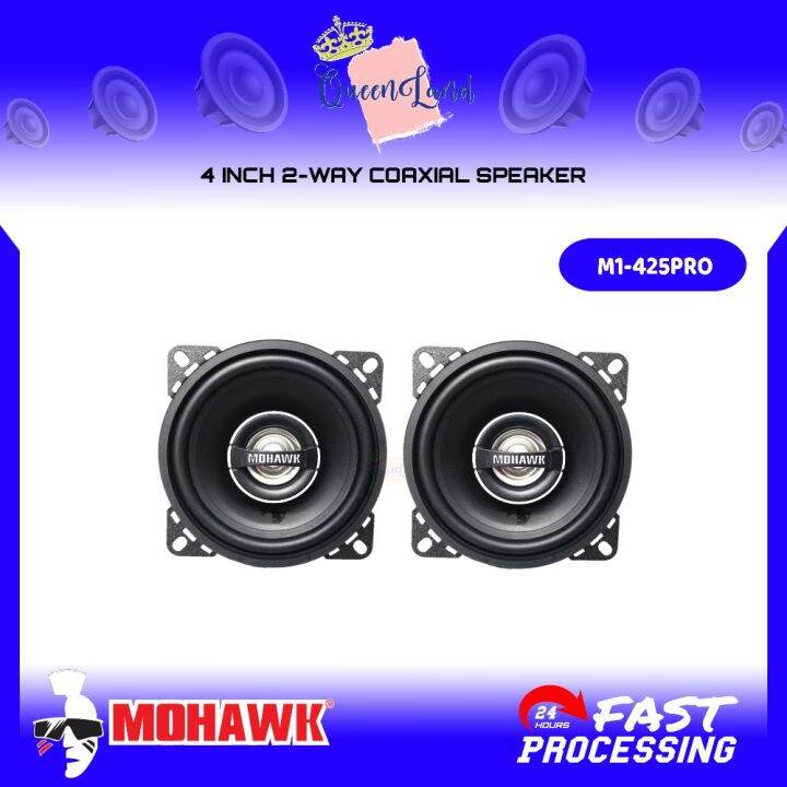 MOHAWK 4 INCH 2-WAY PRO COAXIAL SPEAKER - M1-425PRO | Lazada