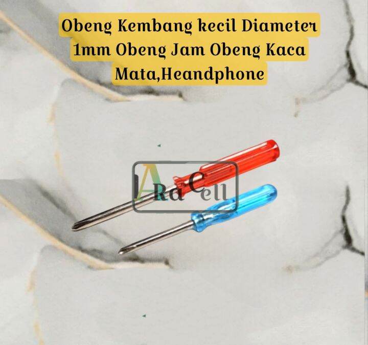 Obeng Kembang kecil Diameter 1mm Obeng Jam Obeng Kaca Mata,Heandphone ...