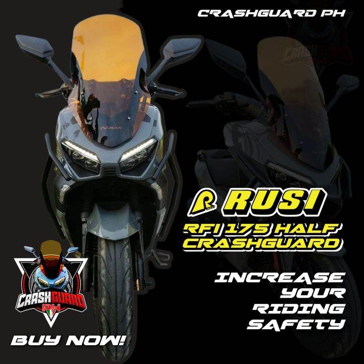 Crashguard for rusi rfi 175 (half version) | Lazada PH