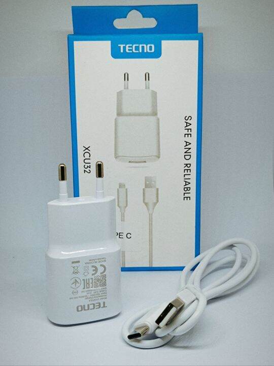 CHARGER CASAN HP TECNO POVA 2 POVA 3 POVA 4 PRO TYPE C TIPE C ORI | Lazada Indonesia