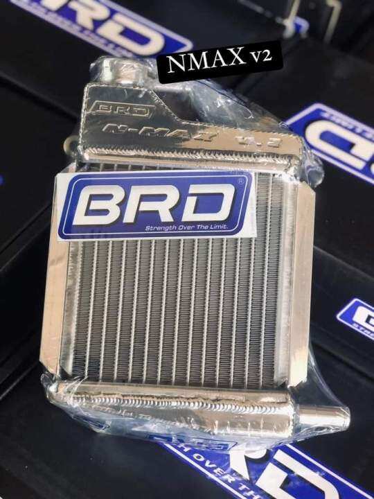 BRD RADIATOR ALLOY 2 ROWS POWER Original 👉 NMAX V2 AEROX V2 | Lazada PH
