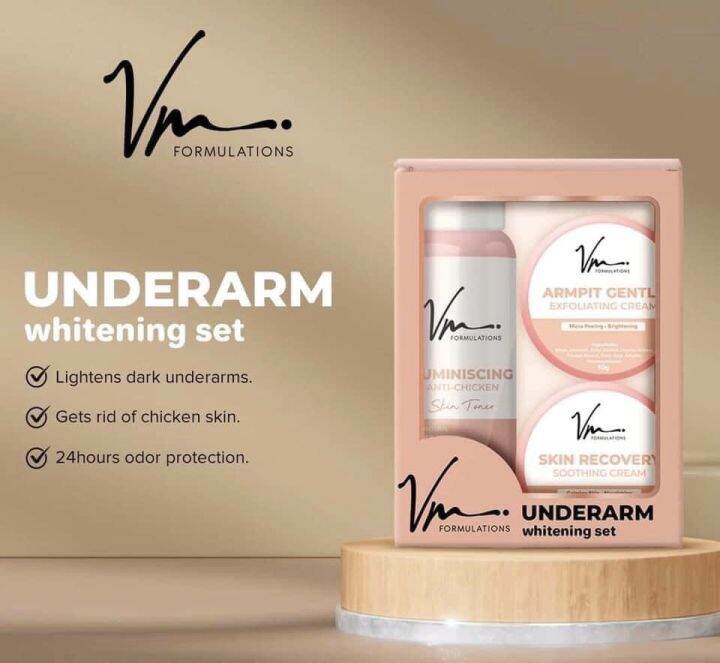 VM SKIN FORMULATIONS UNDERARM WHITENING SET | Lazada PH