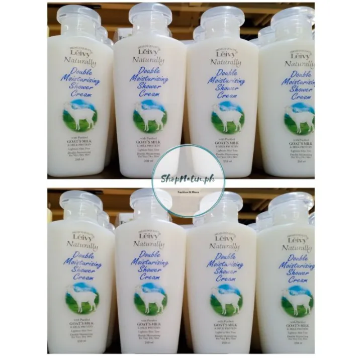 Leivy Original Naturally Double Moisturising Shower Cream Goats Milk ...