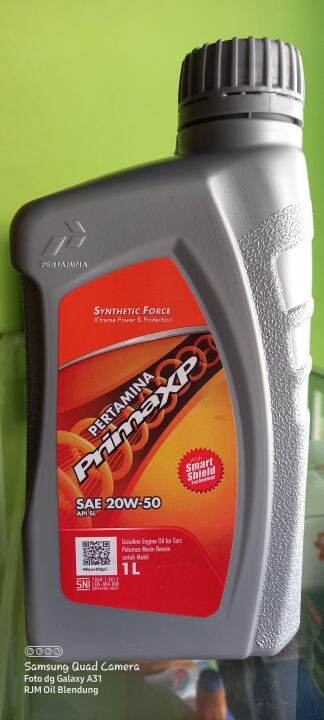 Oli Prima XP 20w-50 1L ORIGINAL PERTAMINA | Lazada Indonesia