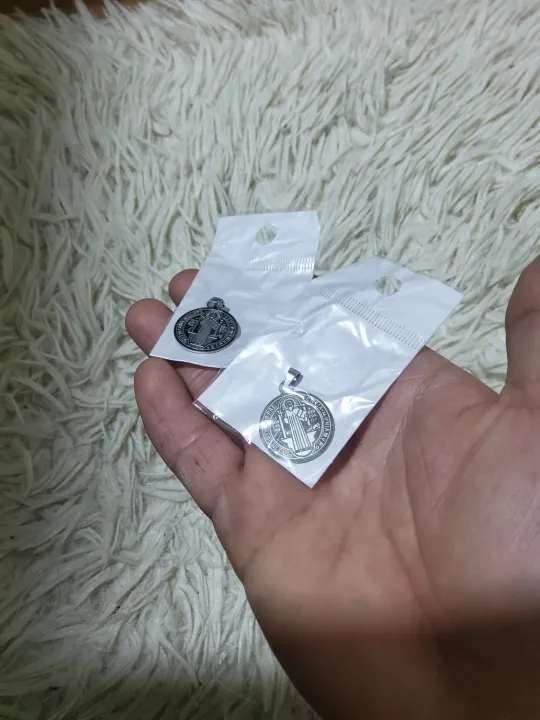 Benedictine Medal (Stainless Steel) - Contra Usog/ Contra Sakit | Lazada PH