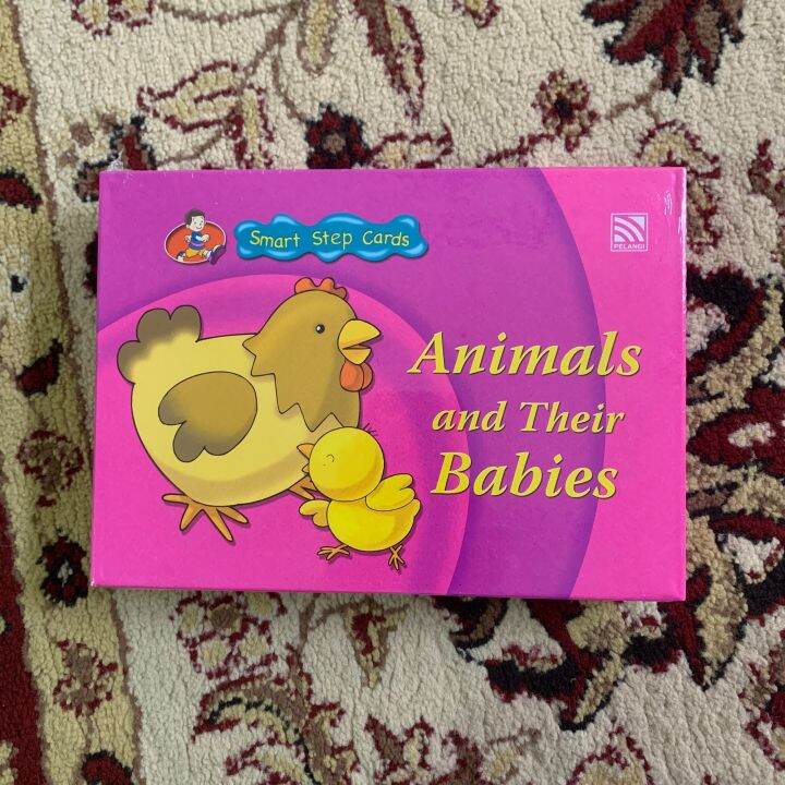 Pelangi Smart Step Cards Flashcards for Kids Fun Educational Preschool ...