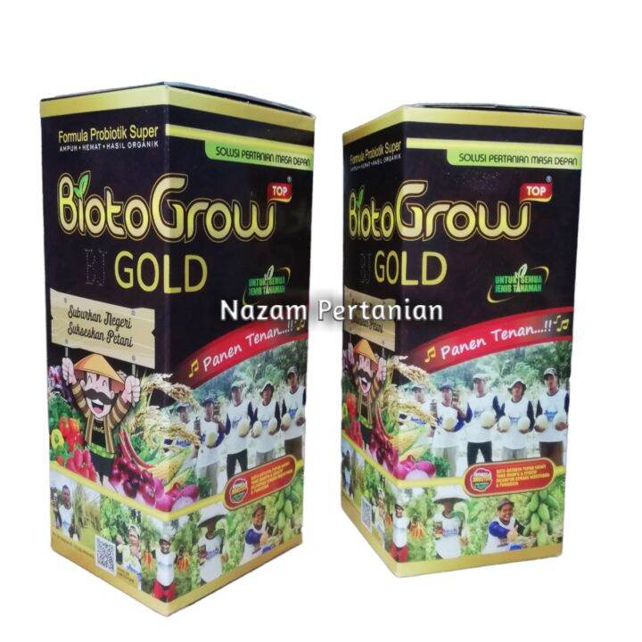 BIOTOGROW Pupuk Organik Formula Probiotik Super Bioto Grow Kemasan 1 ...