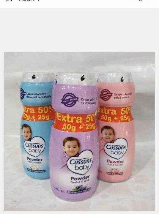 cussons baby powder 50gr | Lazada Indonesia