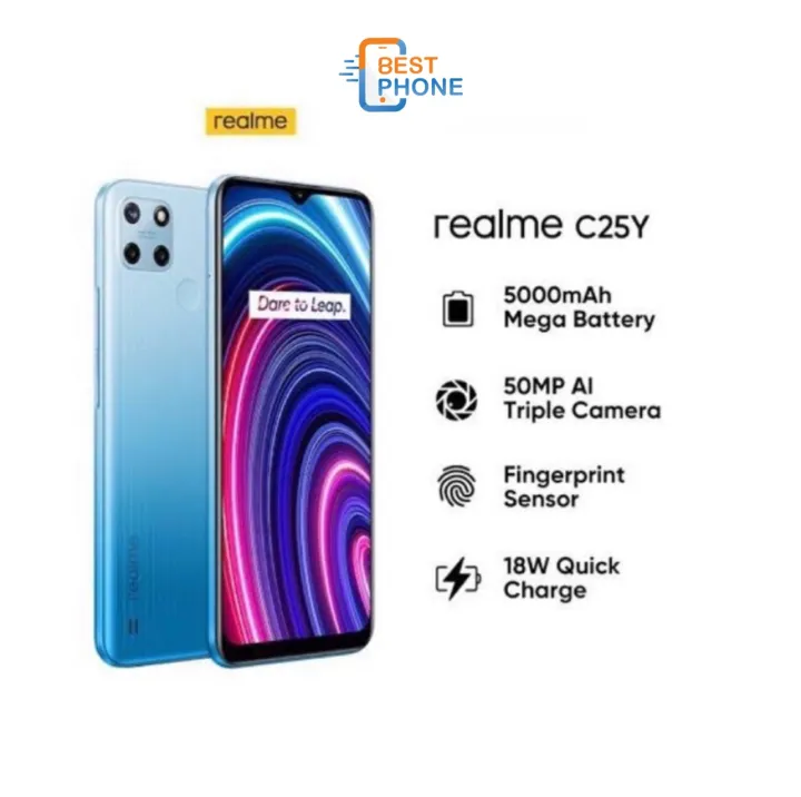 Realme C25 Y เครื่องใหม่ศูนย์เคลียรสต็อค /ประกัน 3 เดือน | Lazada.co.th