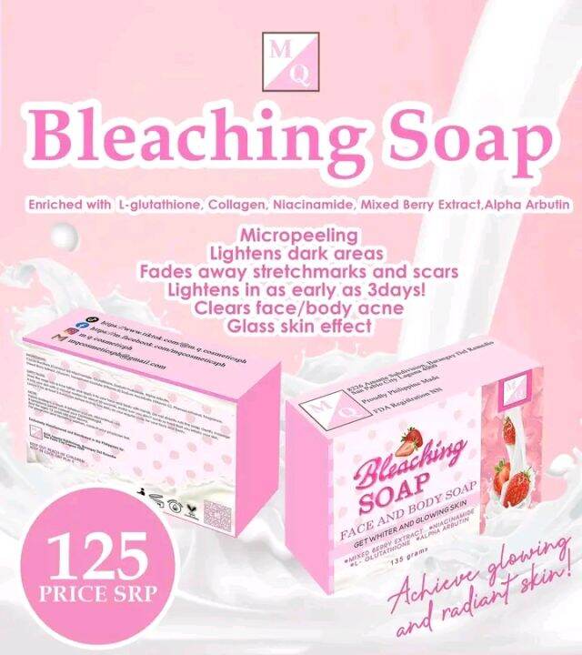 MQ COSMETICS BLEACHING SOAP WHITENING | Lazada PH