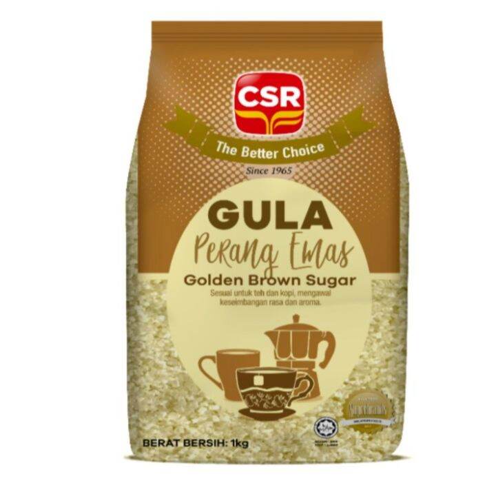 CSR Golden Brown Sugar / Gula Perang Emas 1kg | Lazada