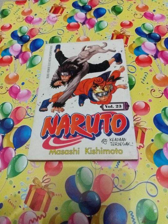 Komik Naruto volume 23 - bekas original | Lazada Indonesia