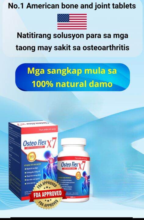 OSTEO FLEX X9 - to strengthen the kidney, tendons and bones | Lazada PH