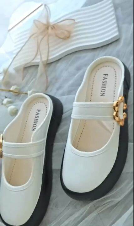 [ABCD Shop] รองเท้าแฟชั่นผู้หญิง รองเท้า สูง4เซน รองเท้าแตะน่ารักสดใส ...