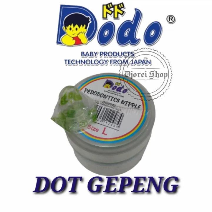 Dodo nipple pedodontic DOT Gepeng | Lazada Indonesia