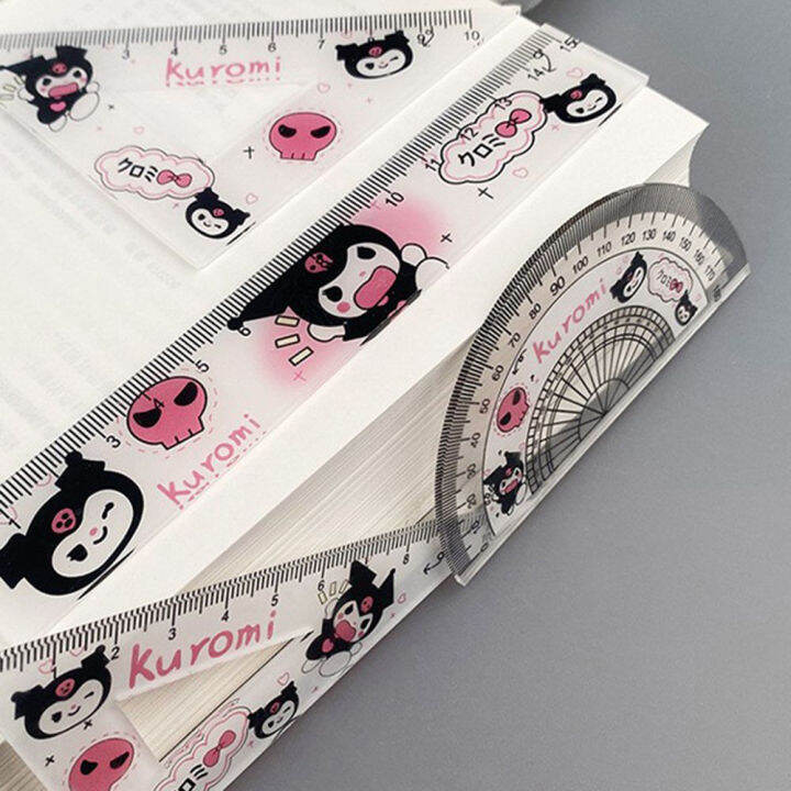 【Ready Stock】Cute Cartoon Sanrio Ruler Cinnamon Dog Kuromi Pacha Dog ...