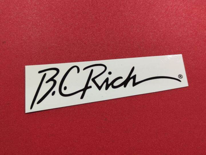 BC RICH WATERSLIDE GUITAR DECAL | Lazada PH