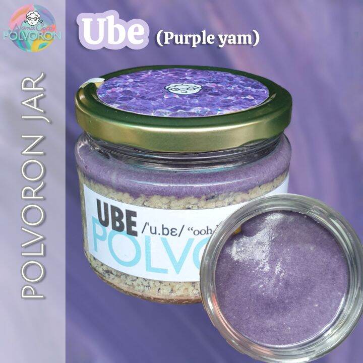 Ube POLVORON JAR 170g | Lazada PH