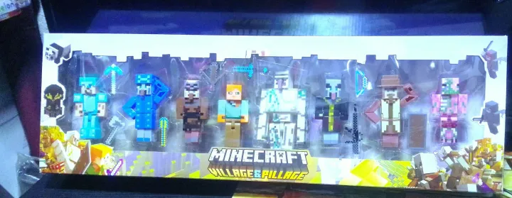 8n1 Minecraft characters set with accessories (no code) | Lazada PH