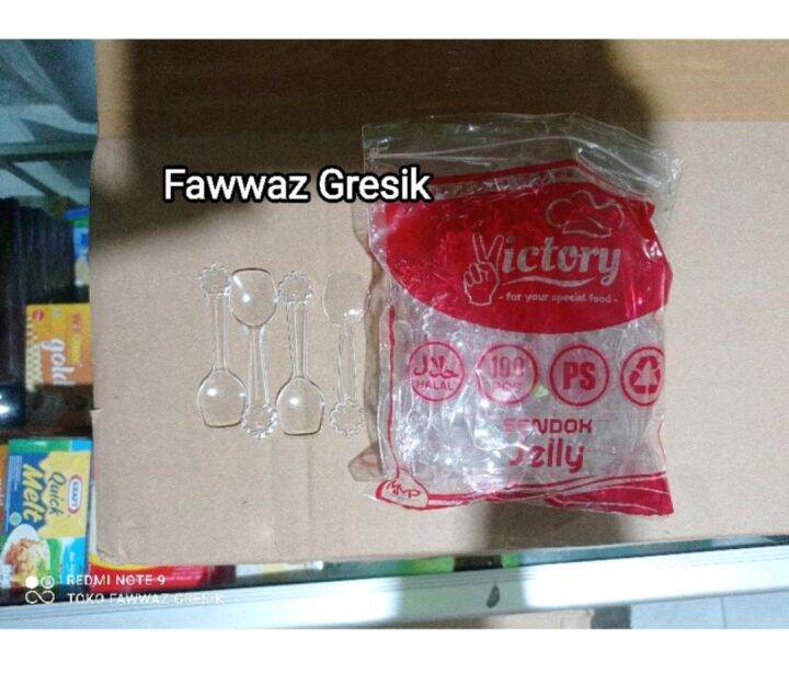 SENDOK SEKOP PLASTIK BENING MINI/PUDING JELLY ICE CREAM Es Krim AGAR ...