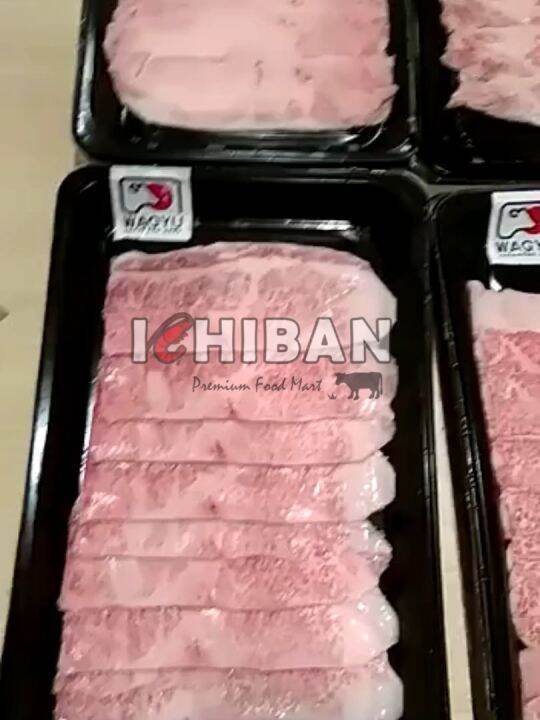 A5 Wagyu Shabu Shabu 150-170G Halal | Lazada