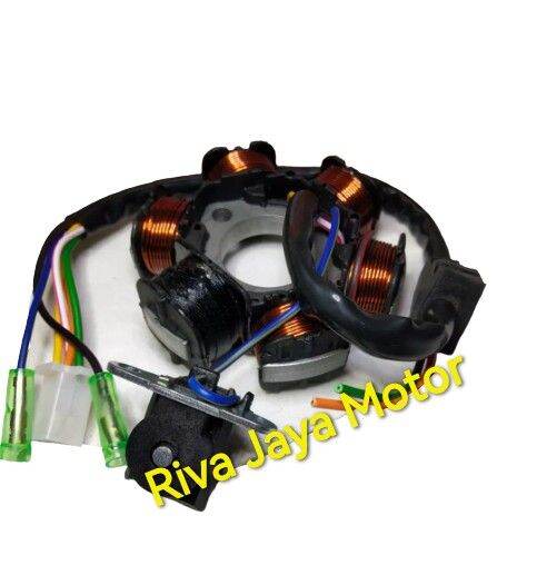 Spull Spul Spoll Stator Assy + Pulser Honda Astrea Grand Supra X Legenda Supra Fit New | Lazada ...