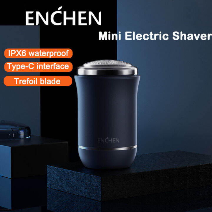 ENCHEN Traveller Mini Shaver Electrical Razor Wet Dry Dual Use IPX6 ...