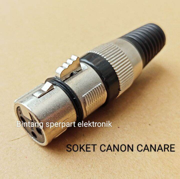 SOKET CANON CANARE SOKET MICROPHONE SOKET MIC SOKET JACK MICROPHONE ...