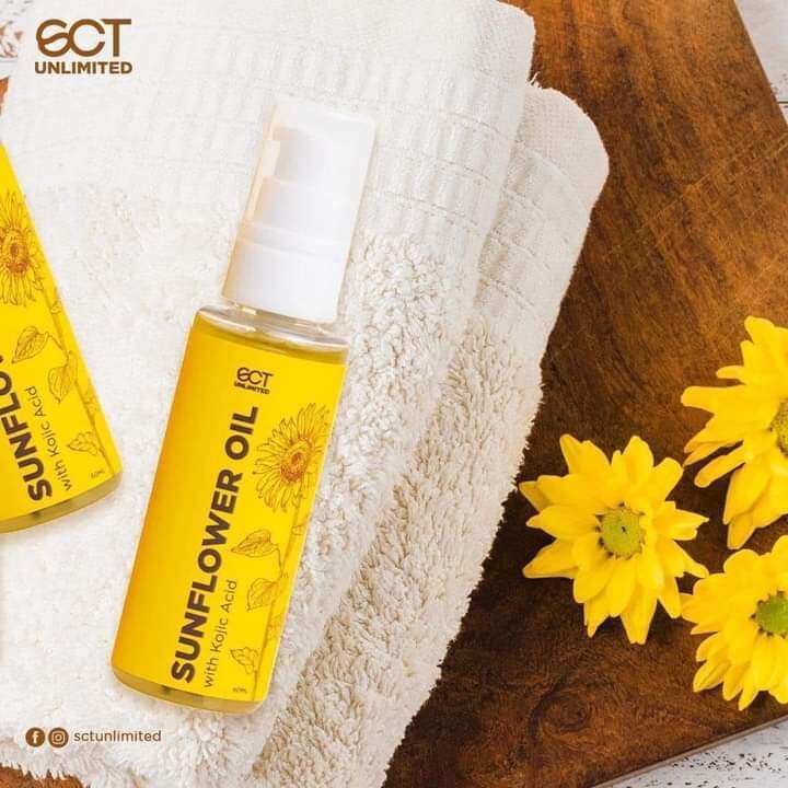 【With FREEBIES】 Sct Sunflower Oil with Kojic Acid | Lazada PH