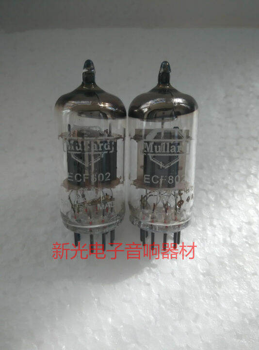 New Early British Shield Ecf802 Electronic Tube Generation 6u8a 6F2 ...