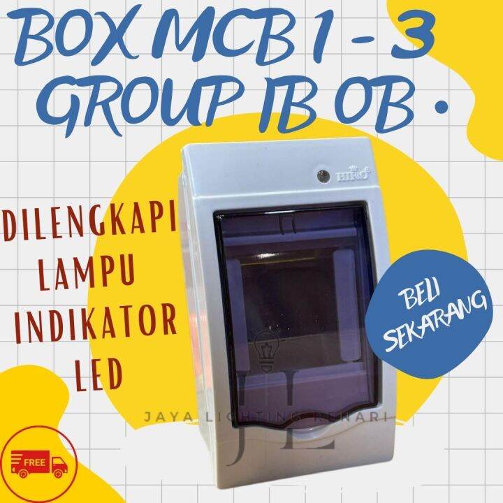 BOX MCB 1-3 GROUP TUTUP HIRO BOX MCB 1-3 INBOW / OUTBOW HIRO | Lazada ...