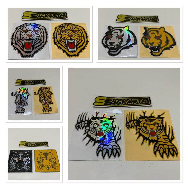 STICKER KEPALA MACAN KEPALA HARIMAU CUTTING | Lazada Indonesia