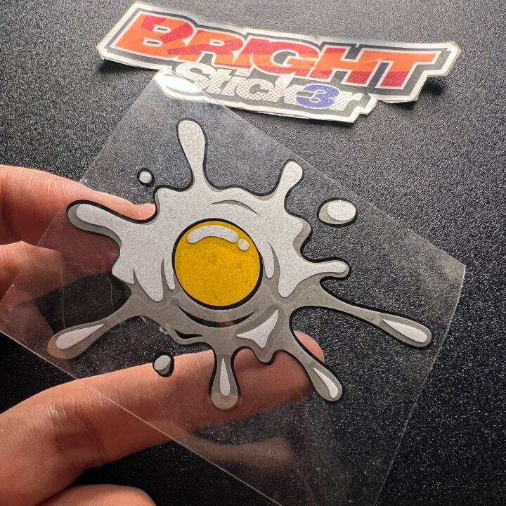 Sticker CROT BERCAK Stiker Efek Telor Ceplok cutting | Lazada Indonesia