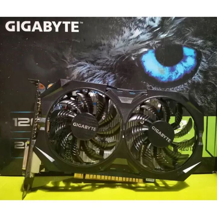 การ์ดจอ GIGABYTE รุ่น NVIDIA GeForce GTX 750 TI 2GB DDR5 (GV-N75TOC2 ...