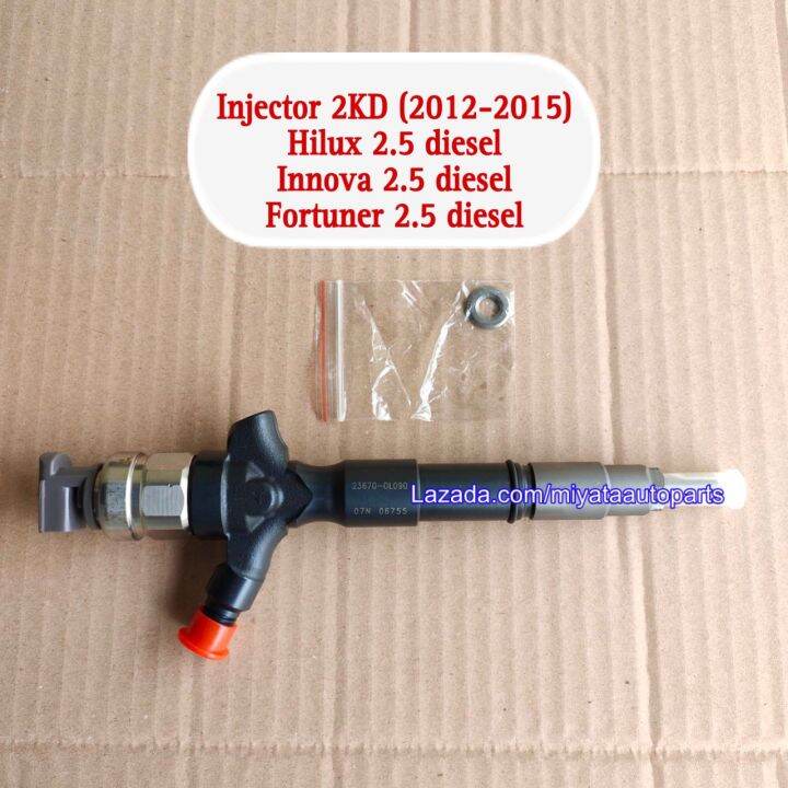 Injector 2KD Hilux 2.5 diesel Innova 2.5 diesel Fortuner 2.5 diesel ...