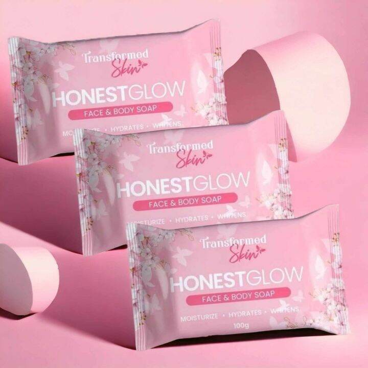 3PCS Honest Glow Glass Skin Soap | Lazada PH