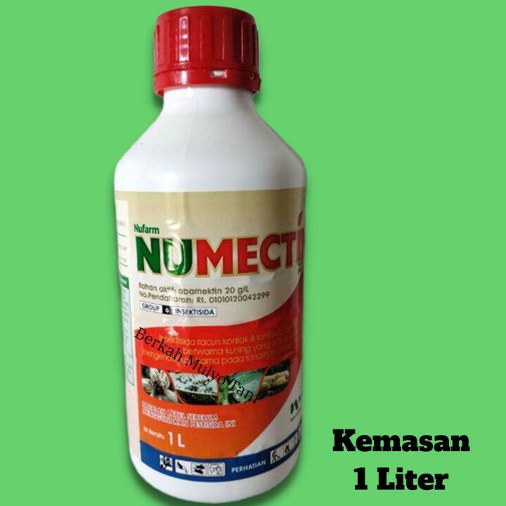 Insektisida Abamektin NUMECTIN 20 EC 1 Liter Abamektin Bening Pembasmi ...