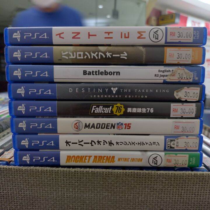 PS4 USED Games Various RM30 Titles (Pre-Owned) | Lazada