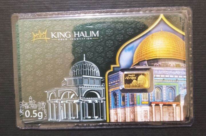 Logam Mulia emas King Halim Masjid Al-Aqsa | Lazada Indonesia